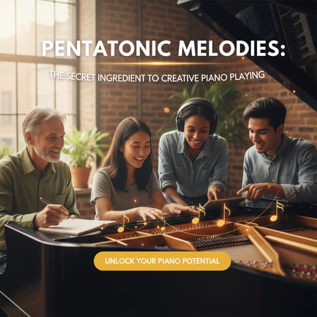 Pentatonic Melodies: A Secret Ingredient to Creative Piano Playing