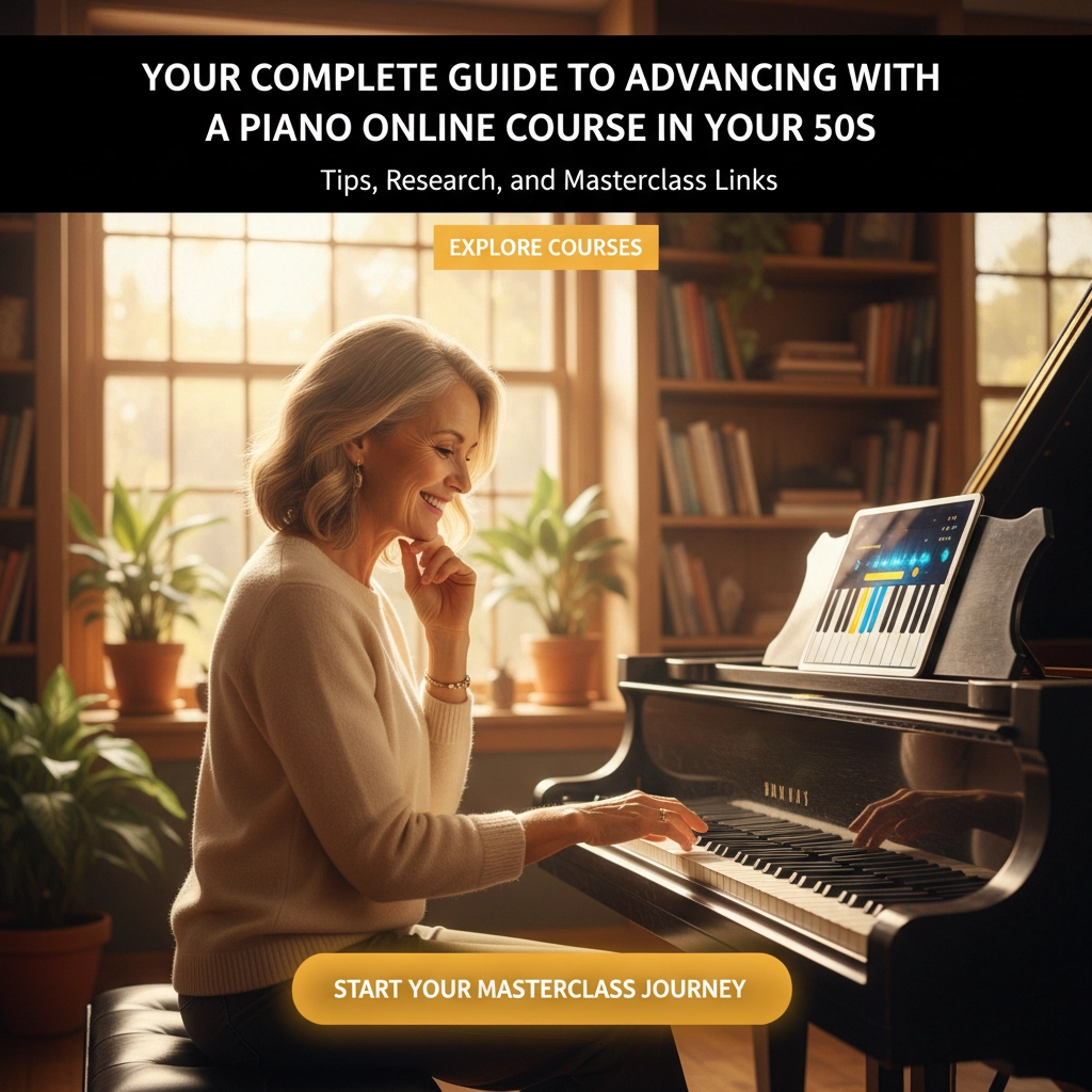 Advance Your Skills at 50+: Ultimate Piano Online Course Guide
