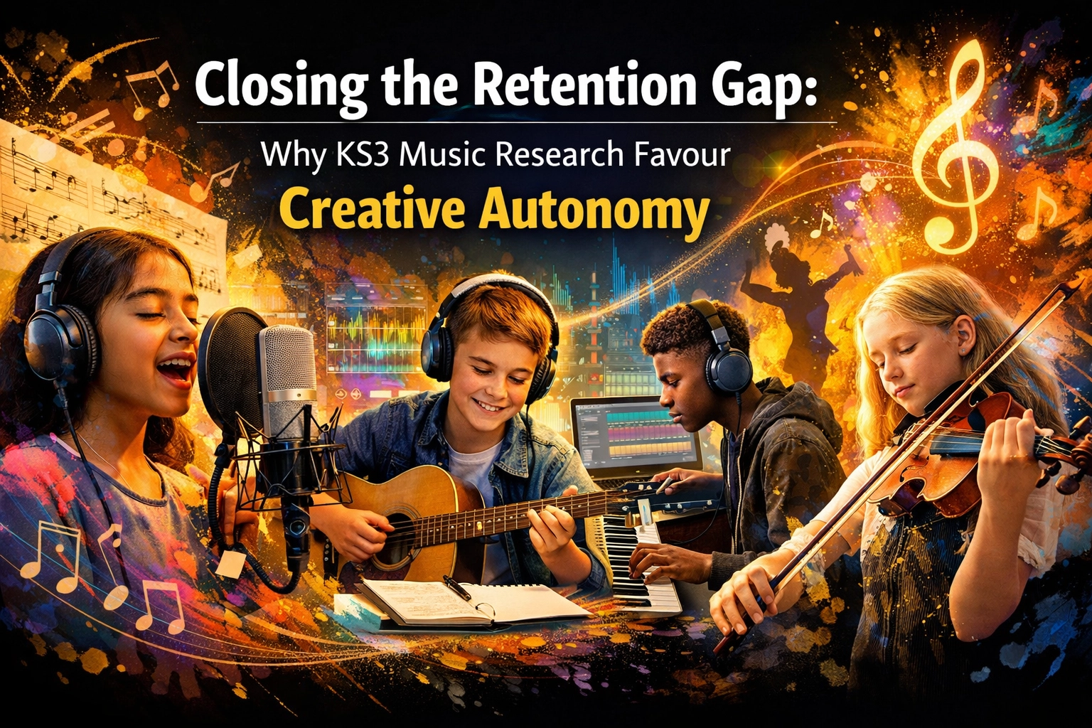 Closing the KS3 Music Retention Gap: Creative Autonomy
